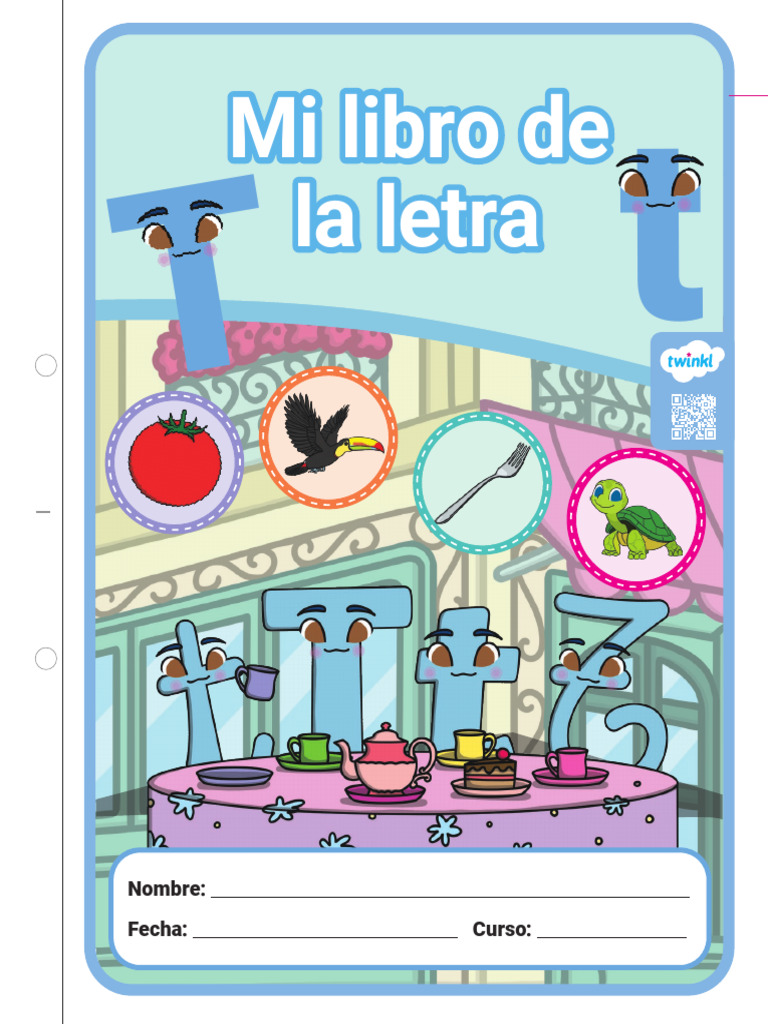CL L 1720027434 Cuadernillo Mi Libro de La Letra T - Ver - 1 | PDF ...