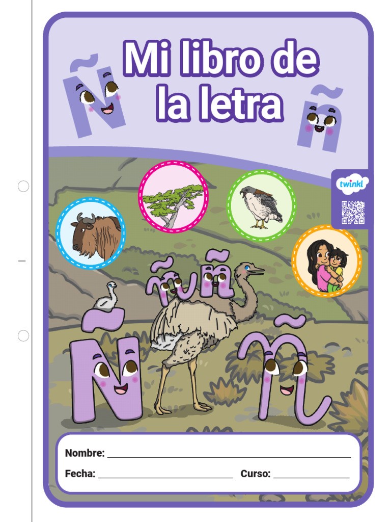 CL L 1720106678 Cuadernillo Mi Libro de La Letra N - Ver - 2 | PDF