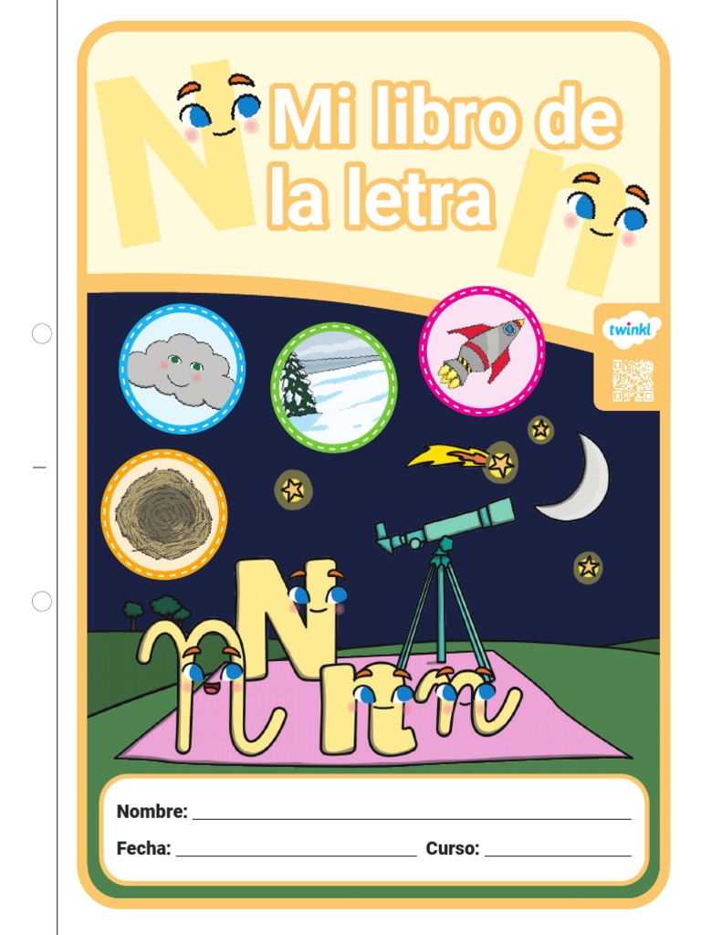 CL L 1720025722 Cuadernillo Mi Libro de La Letra N - Ver - 3 | PDF