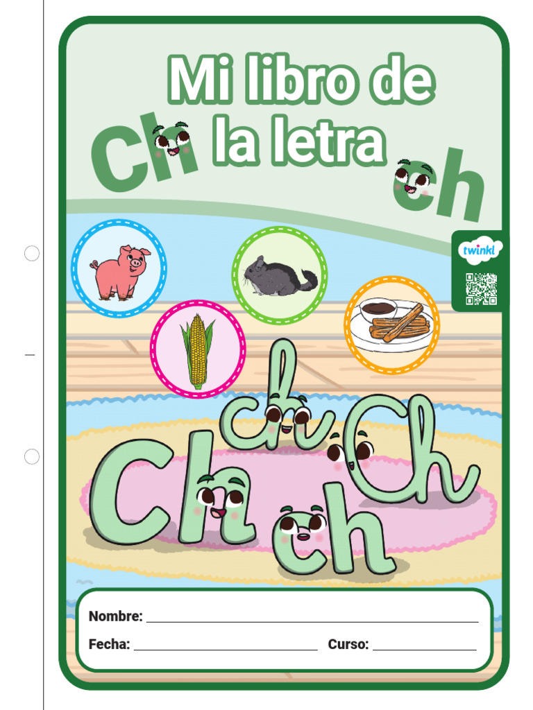 CL L 1720240272 Cuadernillo Mi Libro de La Letra CH - Ver - 2 | PDF