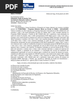 Modelo de Ofício - 2025 | PDF