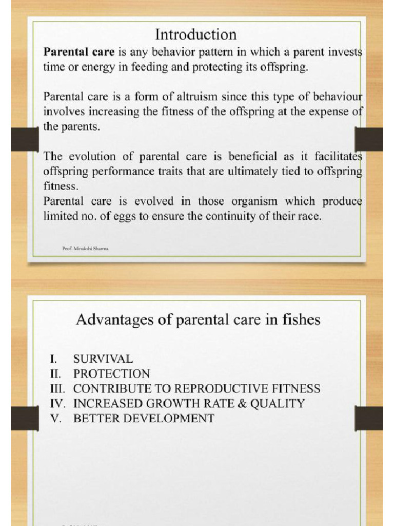 parental fish care | PDF