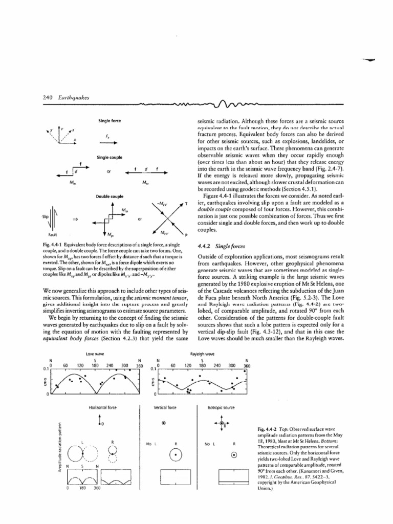 Moment Tensors | PDF