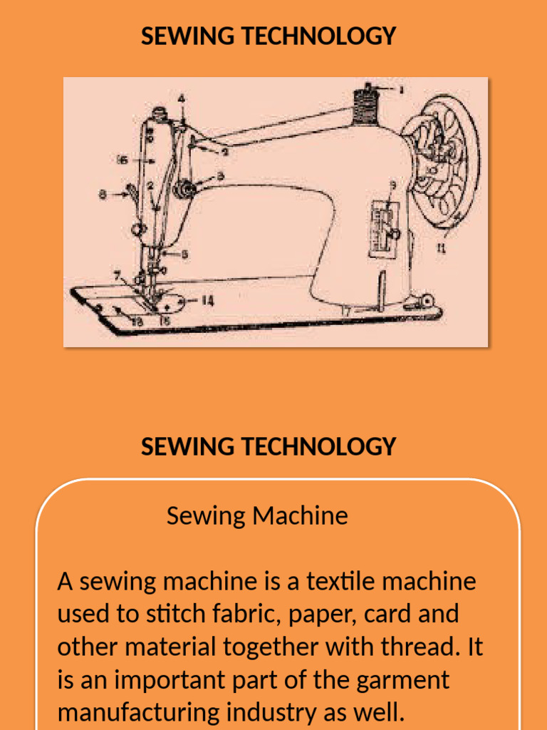 Sewing Machine Parts and Functions | PDF | Sewing Machine | Sewing