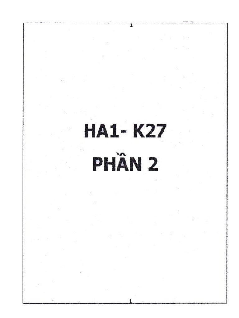 File Fao Ha1 - Phần 2 | PDF