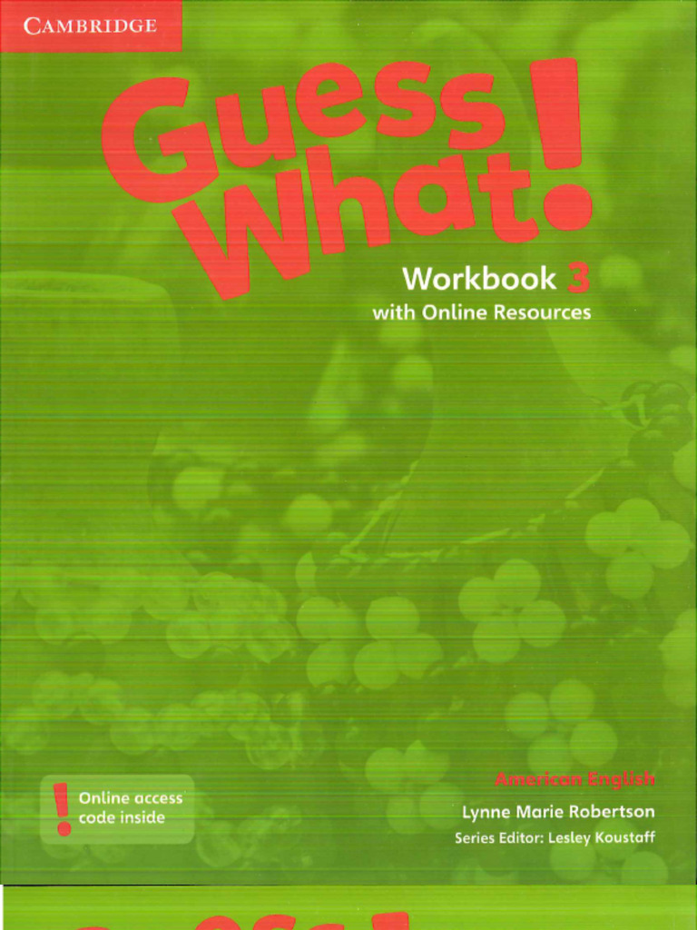 Guess What 3 Workbook | PDF