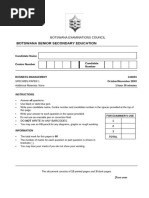 Bsse Specimen Mathematics Pp1 | PDF | Circle | Significant Figures