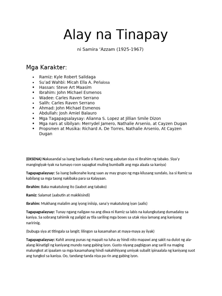 Alay na tinapay | PDF