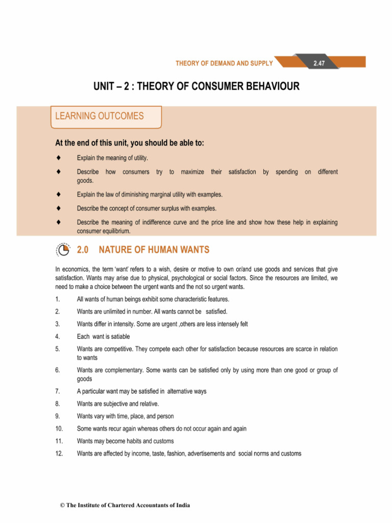 Chapter 4 Consumer Behaviour | PDF