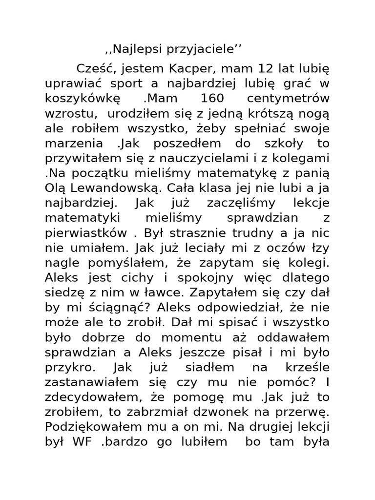 Najlepsi Przyjaciele | PDF