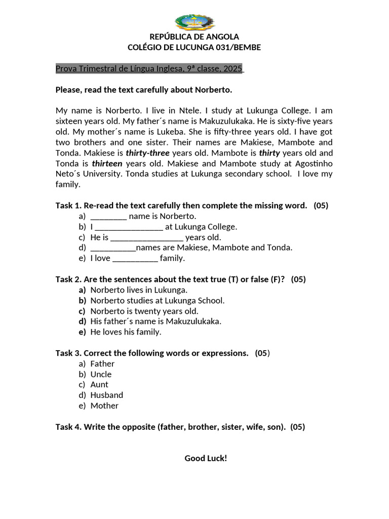 Provas 21.03.2025 | PDF