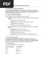 Class 10 Physics Notes Chapter 1 | PDF