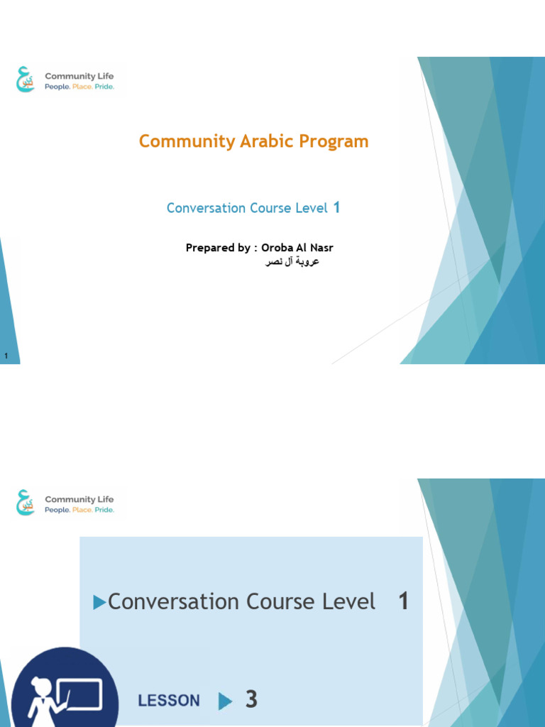 Level 1 - Lesson 3 | PDF