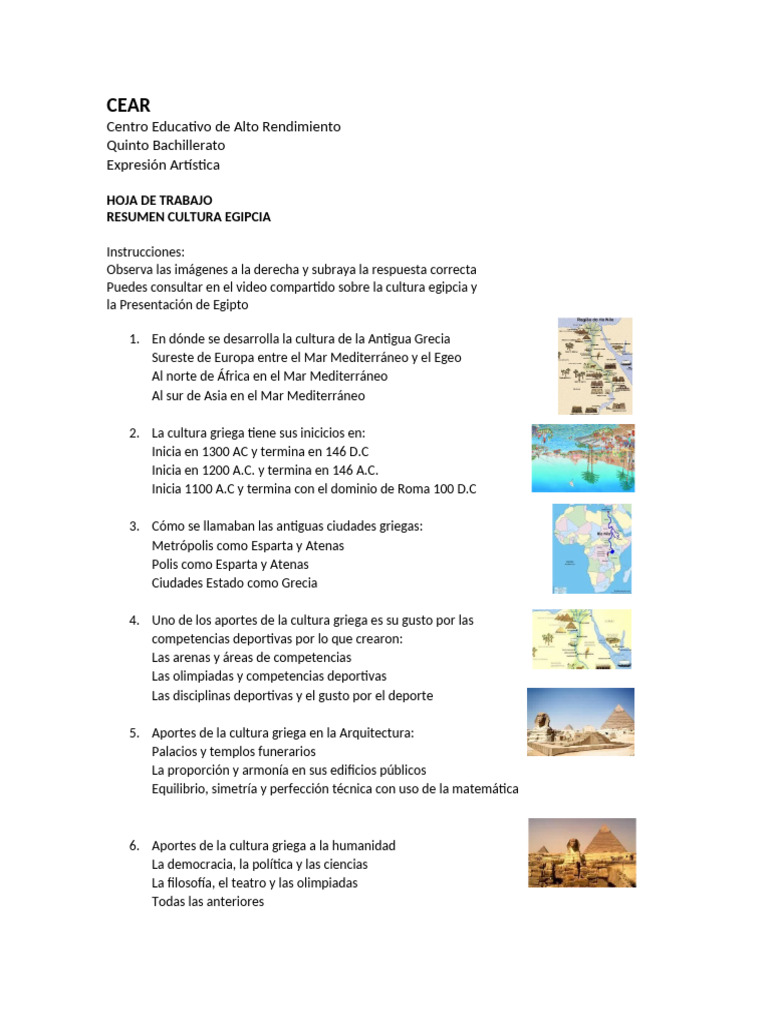 Resumen de la Antigua Grecia | PDF