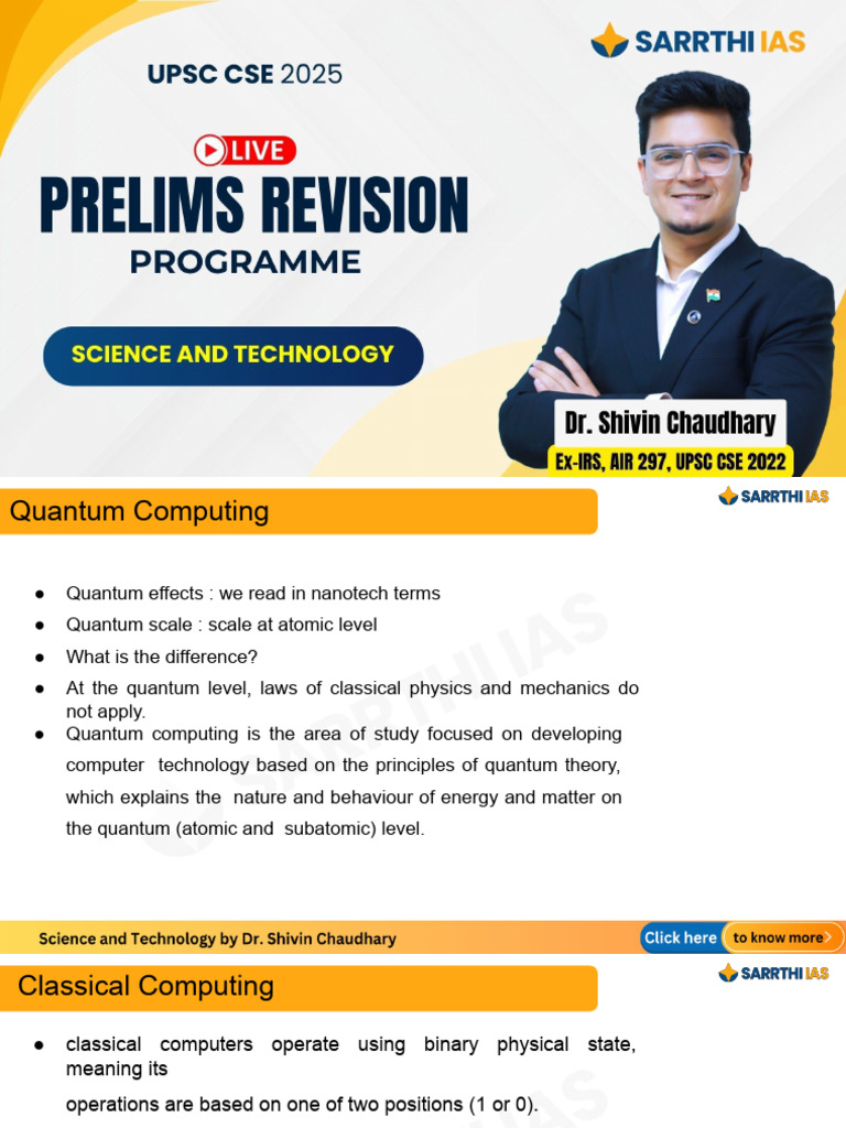 Lecture 17 Quantum Computing Class Notes | PDF | Quantum Computing ...