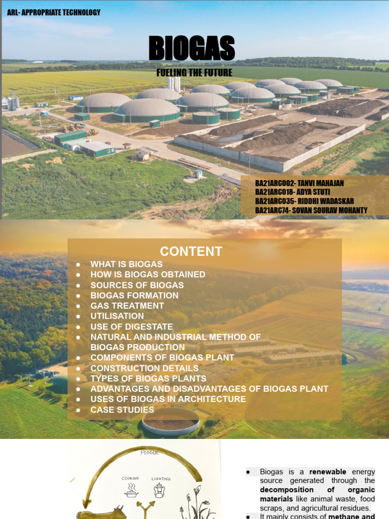 Biogas: Pros and Cons in Agriculture | PDF | Biogas | Anaerobic Digestion