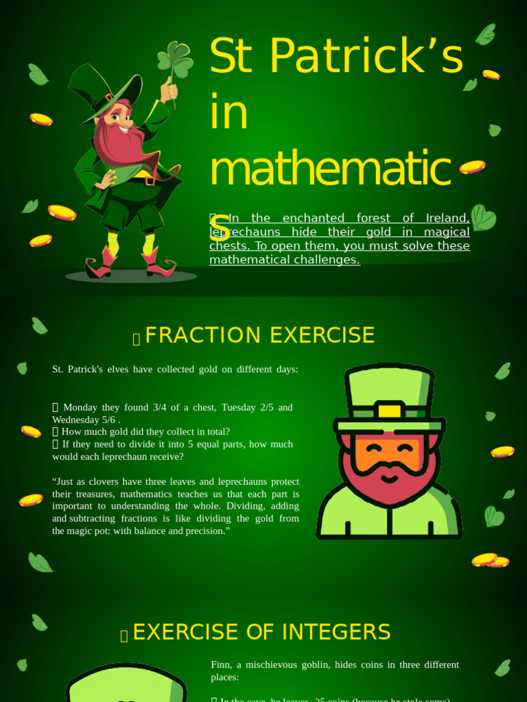 ST Patrick's Day Grado 8 | PDF