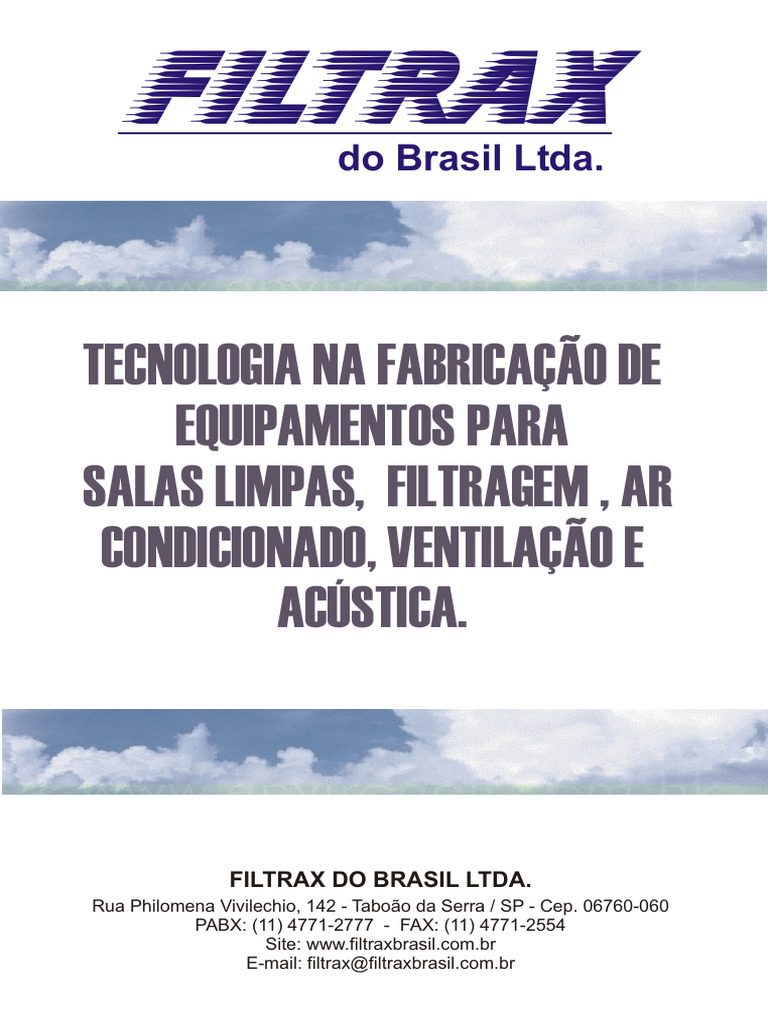 Catalogo Geral Filtrax Atualizado | PDF | Filtragem | Materiais