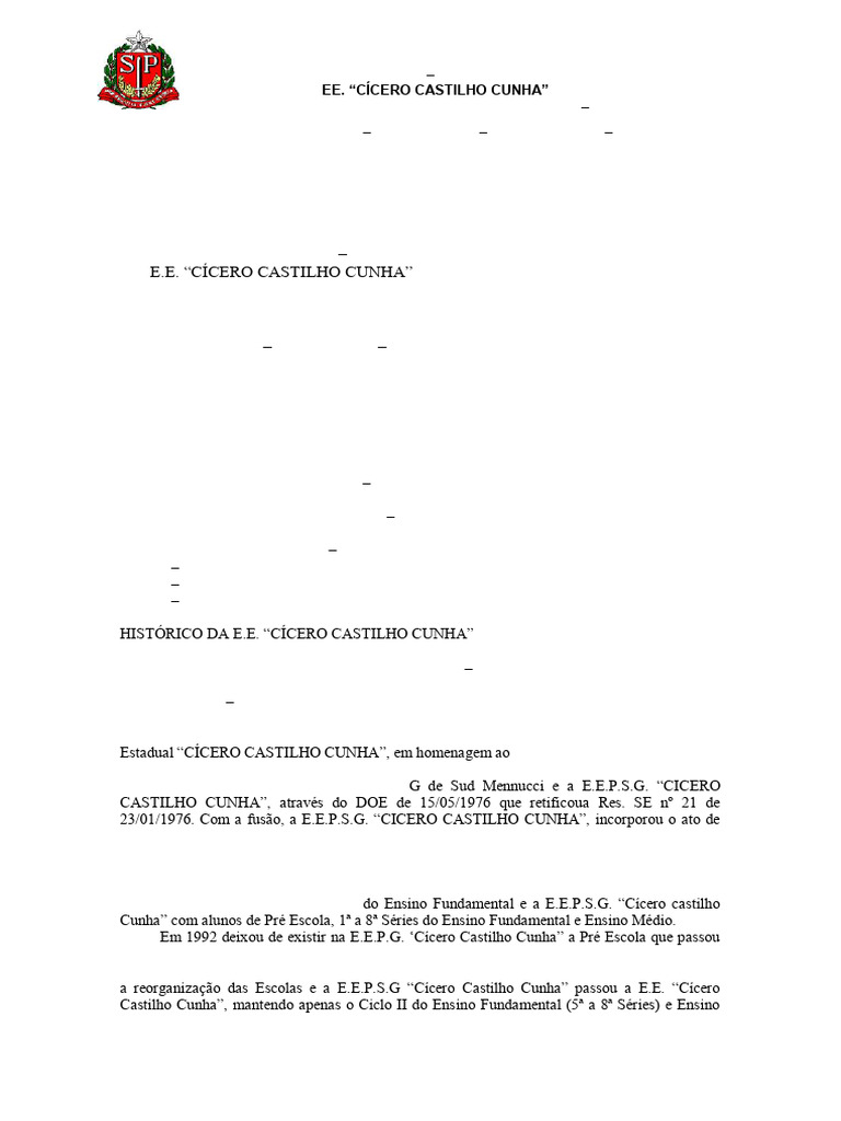 PLANO DE GESTAO 2023-2026-Compressed | PDF | Pedagogia | Geografia