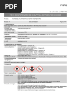 FDS - Vaselina Solida | PDF | Solubilidade | Vômito