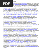 Overview of the Premier League | PDF | Premier League | English ...