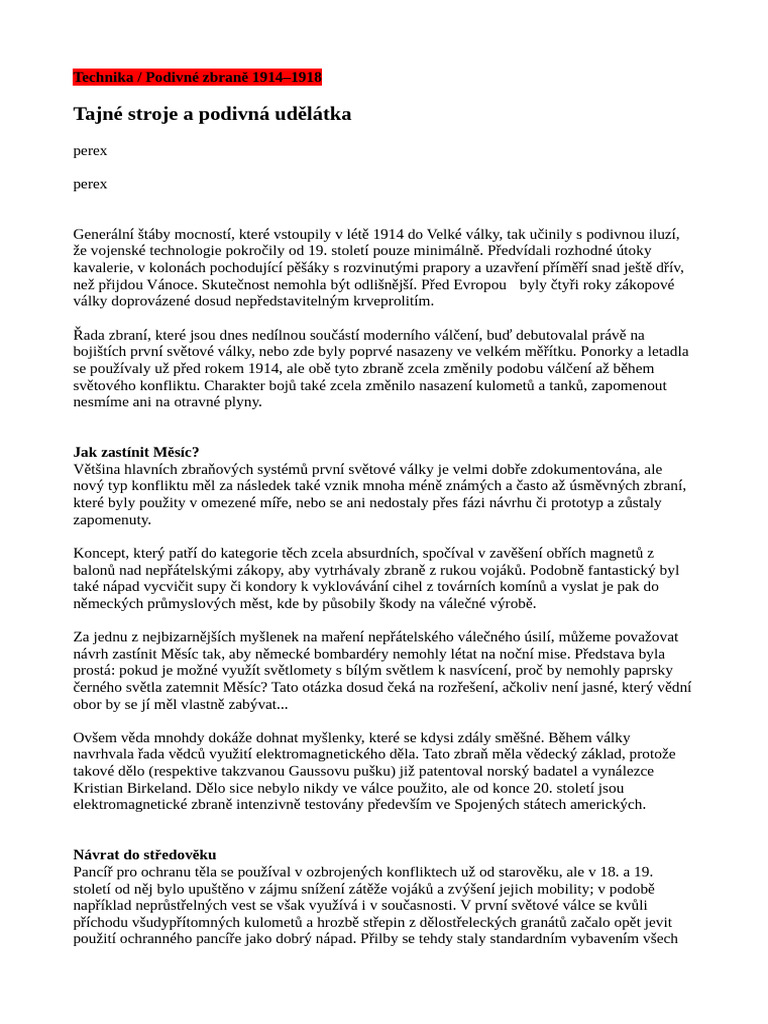 Podivne Zbrane | PDF