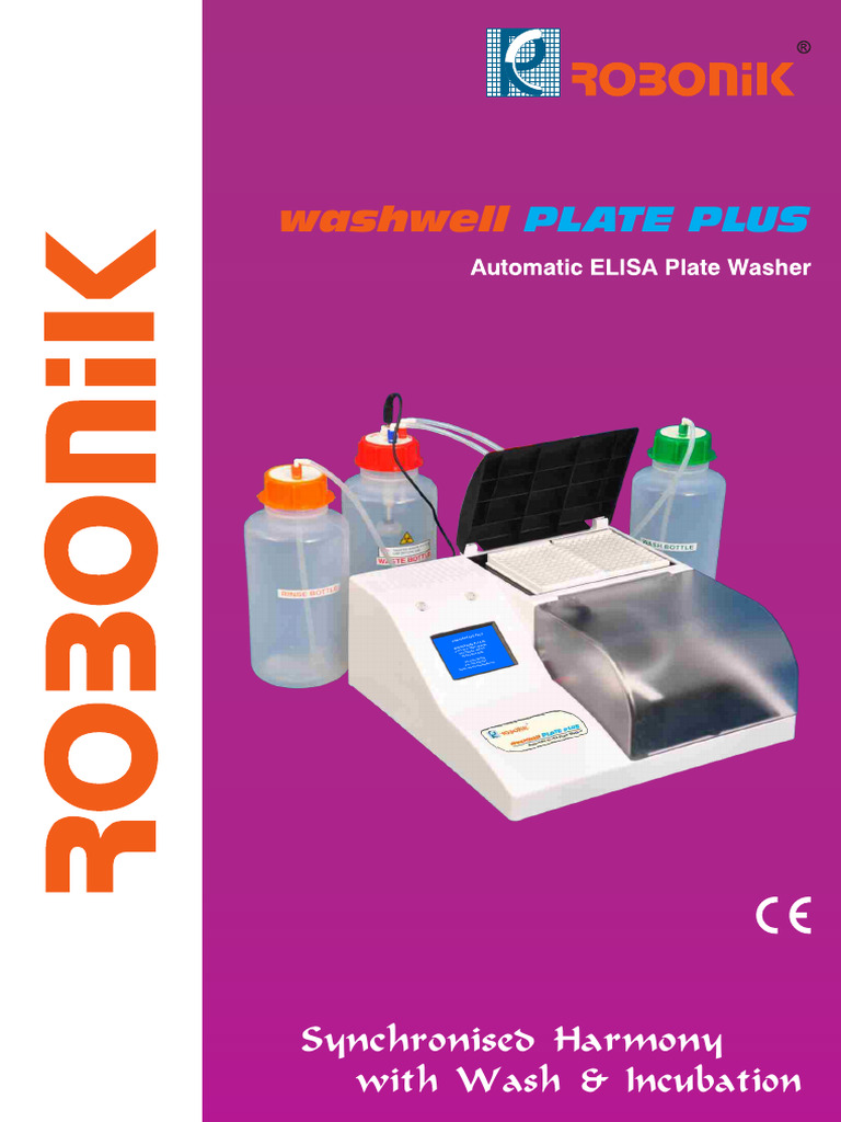 Robonik - Washwell Plate Plus | PDF | Equipment | Manufactured Goods