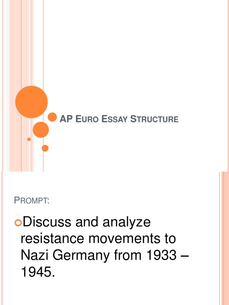AP Euro Essay Structure | PDF | Politics | Social Science