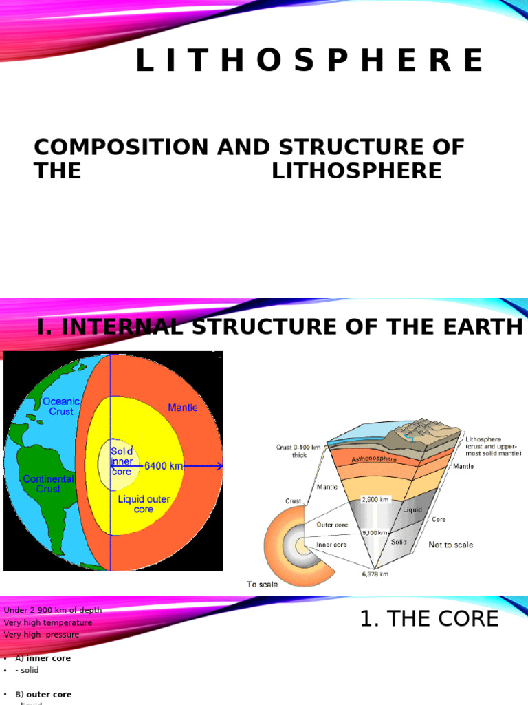 Lithosphere: Composition and Structure of THE Lithosphere | PDF | Rock ...