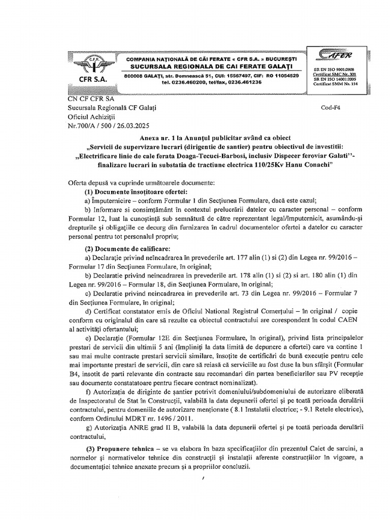 Documente Achizitie | PDF