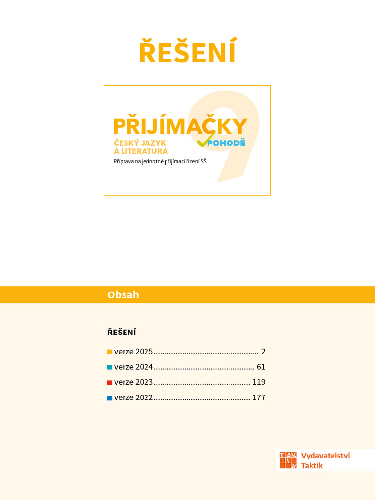 Prijimacky9 CJL Reseni 4-3-2025 | PDF