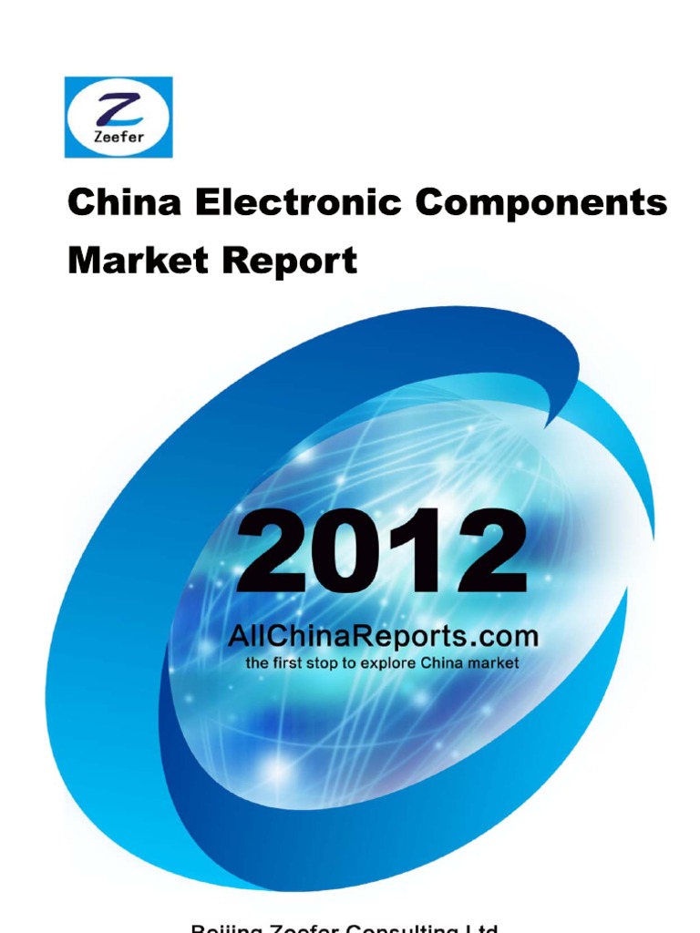 China Electronic Components Market Overview | PDF | Exports | China
