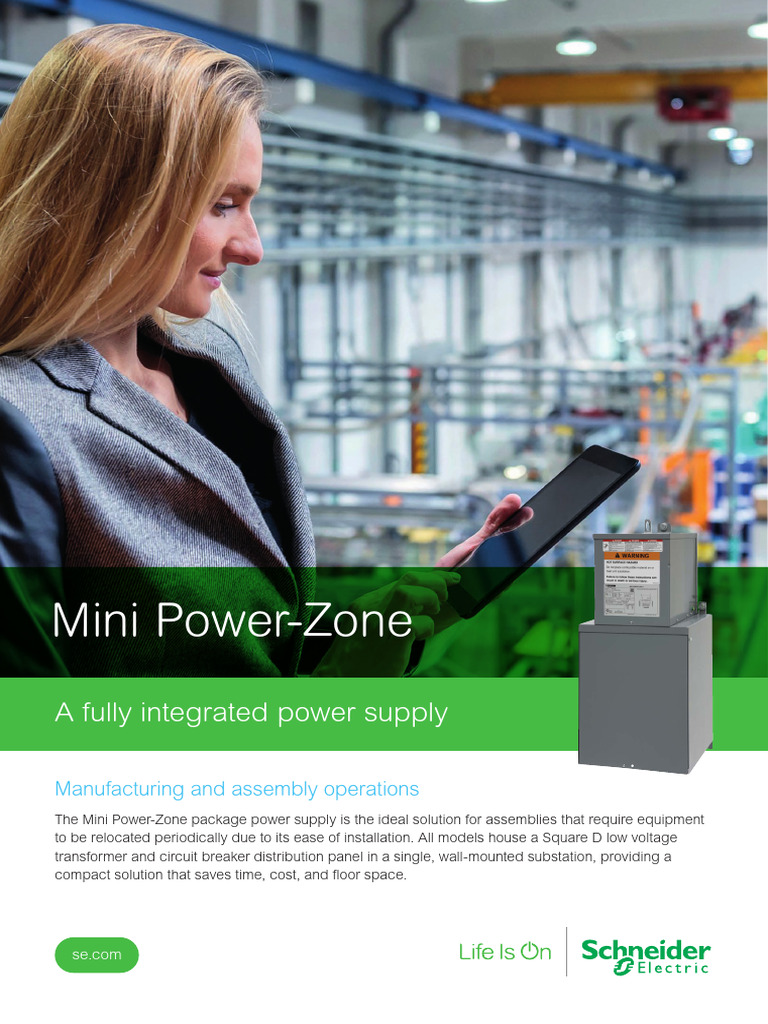 Mini Power-Zone Brochure for Manufacturing and Assembly Operations | PDF