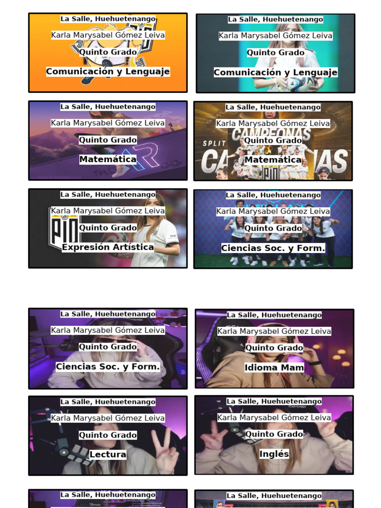 Calcomanias CAROLA | PDF