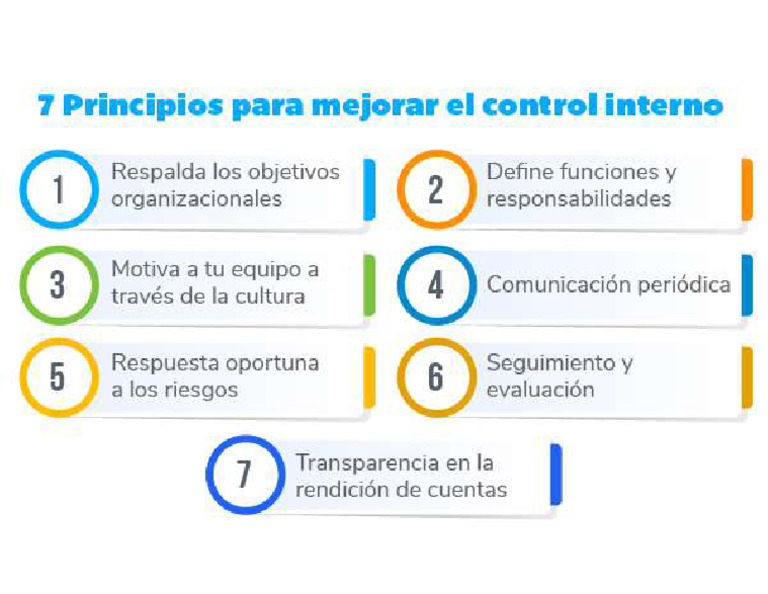 Principios Control Interno | PDF