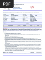 Sample RedBus Ticket Format | PDF