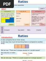 Year 8 Rates and Ratios Worksheet | PDF