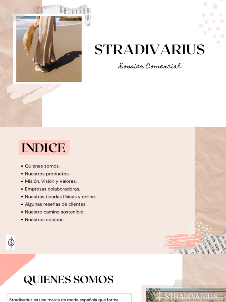 Dossier Comercial de Stradivarius | PDF | Moda | Ropa