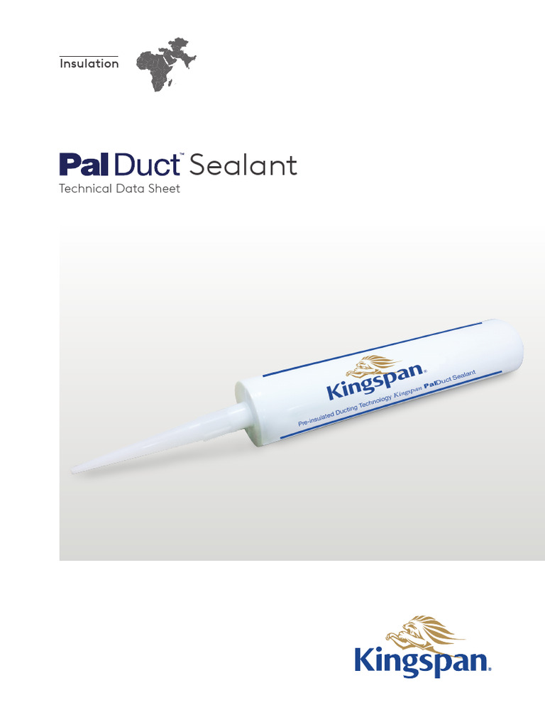 Kingspan-Palduct-Sealant-Data-Sheet 1 | PDF | Building Engineering | Materials