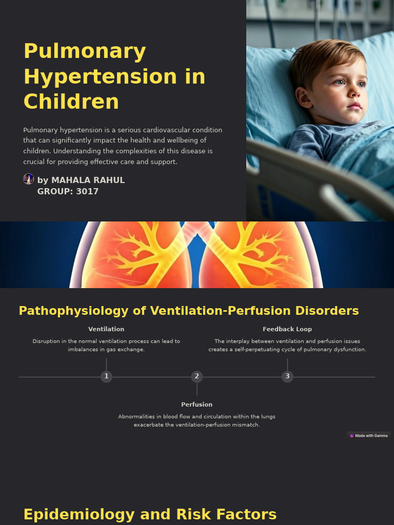 Pulmonary Hypertension in Children | PDF | Hypertension | Heart