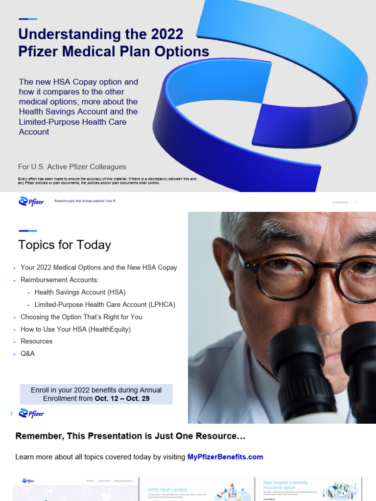 PFE Understanding Medical Options Webinar 10082021 | PDF | Health ...
