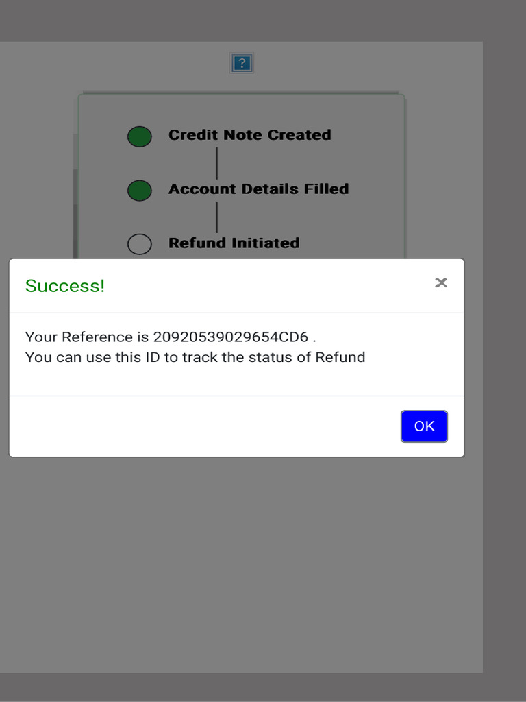 Refund Application | PDF