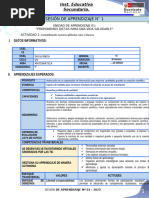 Mat5 U1-Sesión 01 | PDF | Aprendizaje | Maestros