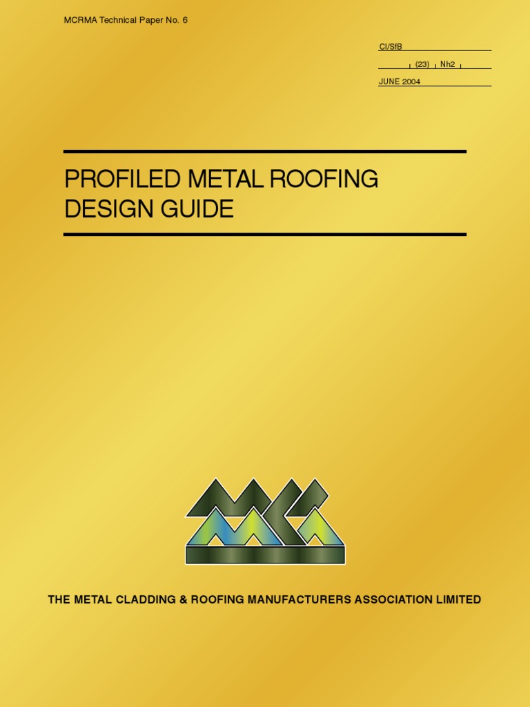 Metal Roofing Design Guide | PDF | Building Insulation | Roof