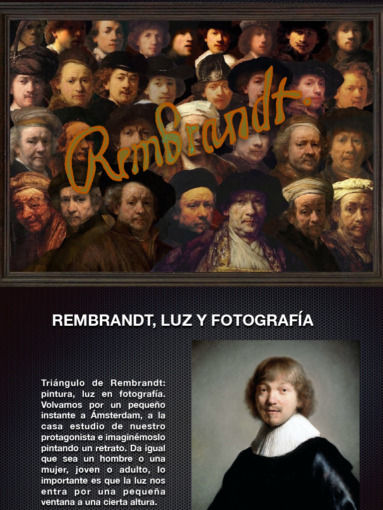 Luz y técnica del triángulo de Rembrandt | PDF