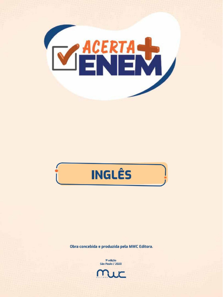Acerta Mais Enem Inglês | PDF