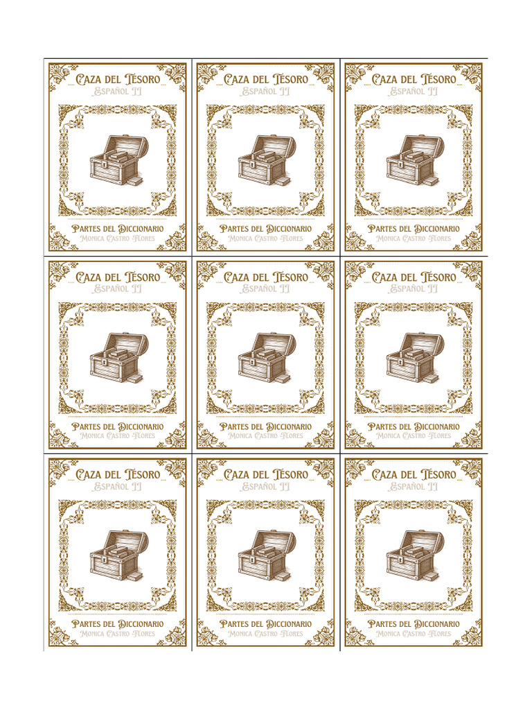 Halloween Game Cards | PDF