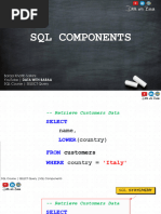 Intro to SQL Course by Baraa Khatib | PDF