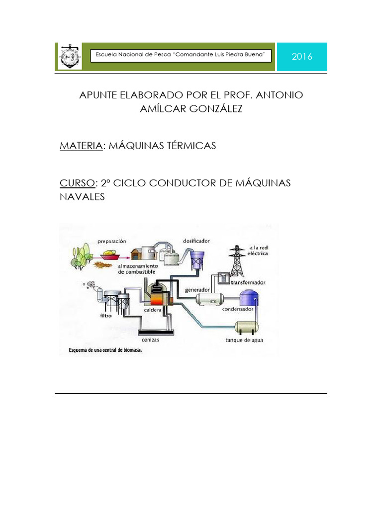 Parámetros de Máquinas Térmicas | PDF | Calor | Convección