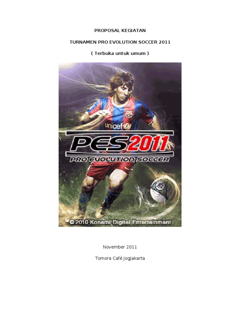 Konsep Turnamen PES 2011 | PDF